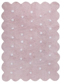 Lorena Canals koberce Přírodní koberec, ručně tkaný Biscuit Pink - 120x160 cm