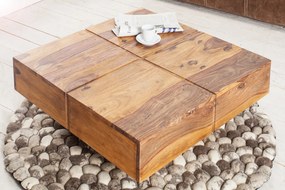 Invicta Konferenční stolek BOLT 70x70 cm 43673