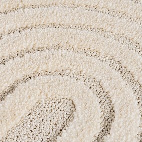 Krémový koberec s příměsí juty 200x290 cm Art 1122 – Ayyildiz Carpets