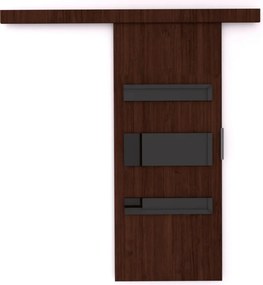 Posuvné nástěnné dveře DESIO 86 wenge