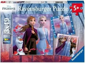 Ravensburger - Puzzle - Ledové království 2 - 3x49 dílků / od 5 let