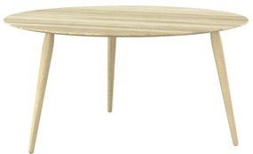 Odkládací stolek Play z dubového masivu- Ø90 Rozměry:: 90x38cm, typ dřeva:: přírodní dub