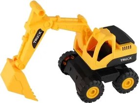 TEDDIES Stavební auta 2 ks / Na volný chod / Plast / 18 cm / od 3 let