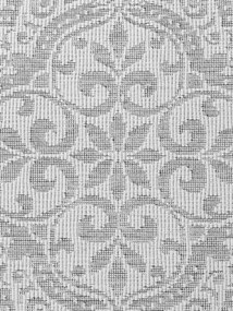 NORTHRUGS, Běhoun Duet Rosel 106251 White/Gray - na ven i na doma, 80x250, šedá, chodba / předsíň
