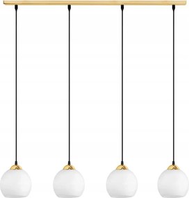 Moderní Závěsná Lampa, Zlatý Lustr Gold 5301 L