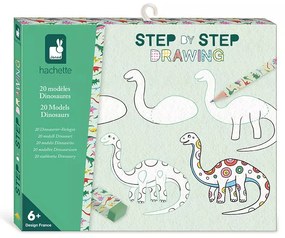 Kreslení krok za krokem - 20 modelů dinosaurů