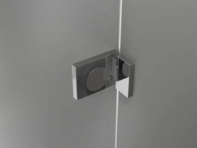 Mexen Lunar L levé sprchové dveře 90 cm, transparentní, chrom - 834L-090-000-01-00-L