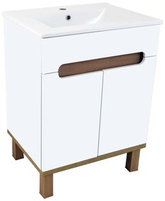 Comodo Koupelnová skříňka s keramickým umyvadlem Orion W 60