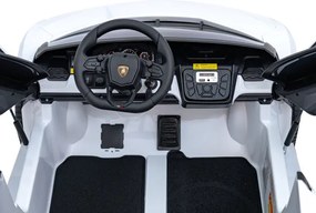 Elektrické autíčko Lamborghini Revuelto XL bílé