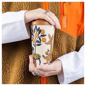 Cestovní hrnek Moomin Sniff béžový 450ml, NordicBuddies Finsko