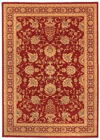 Koberce Breno Kusový koberec PRAGUE 520/IB2S, Červená, Vícebarevné, 67 x 120 cm