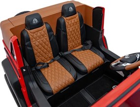 Elektrické autíčko Mercedes Benz MAYBACH G650 červené