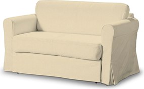 Potah na pohovku IKEA Hagalund barva krémová látka lesklé, pletený vzor