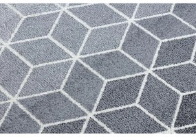 Kusový koberec Kostky šedý 160x220cm