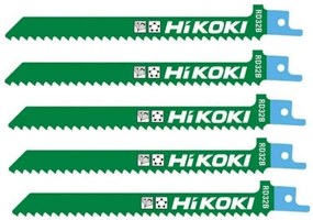 HiKOKI - Sada pilových plátků na dřevo 6 TPI, délka 150 mm, 5 ks 752026