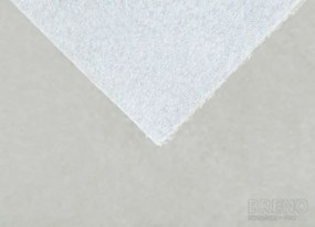 Breno Metrážový koberec GROOVE 900 světle šedý, šíře 400 cm, Šedá