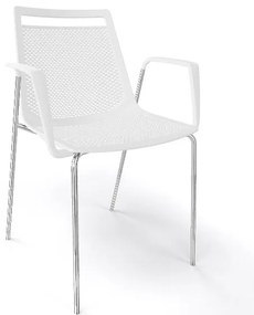 GABER - Židle AKAMI TB, bílá/bílá