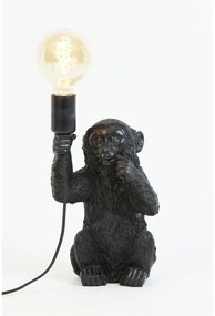 Černá stolní lampa (výška 34 cm) Monkey – Light &amp; Living
