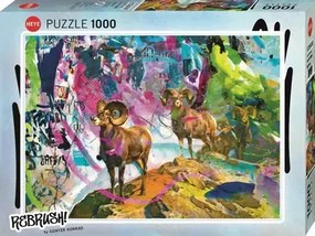HEYE Puzzle Rebrush! Velké rohy / 1000 dílků