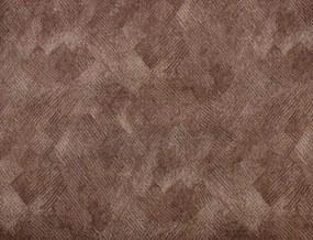 IDEAL Metrážový koberec NORMANDIE 990 BARVA: Hnědá, ŠÍŘKA: 5 m