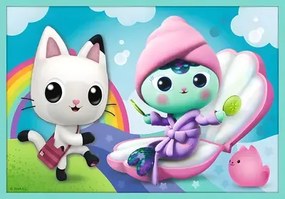 TREFL Puzzle Gábinin kouzelný domek MEGA PACK 10v1 / 4x 20, 3x 35, 3x