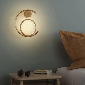 Toolight Toolight, LED nástěnné svítidlo APP1143-W, měděná, OSW-14100