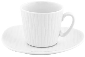 Bílé porcelánové šálky na espresso v sadě 6 ks 30 ml Ylang – Villa Altachiara