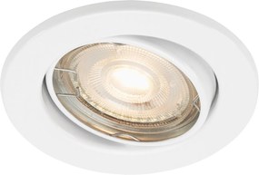 BRILONER Vestavné LED svítidlo bílá, GU10 5W 460lm 3000K pr. 86 x 70 mm, 1 ks
