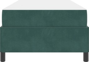 Rám postele Tmavě zelená 90 x 200 cm textil 3399039