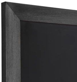 Dřevěná tabule 56 x 150 cm / černá