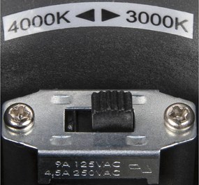 LA 1004678 OVALISK WL venkovní LED nástěnné přisazené svítidlo antracit CCT switch 3000/4000 K - BIG WHITE (SLV)