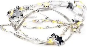 Solight 1V215 LED řetěz řetízek s dekoracemi / 20LED řetěz / 1m / 2x A