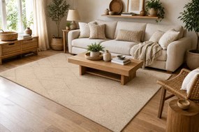 Koberec DUNE WOOL 497 03 TM130 béžový