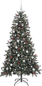 Umělý vánoční stromeček Zelená 180 cm PVC, plast a ocel 3395883