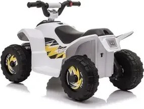 Eljet Dětská elektrická čtyřkolka X01 bílá / Rychlost: 3-4.6 km-h / No