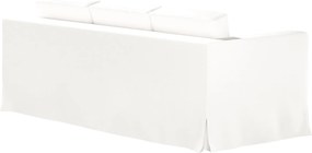 Potah na pohovku IKEA  Karlanda 3-místná nerozkládací, dlouhý barva bílá