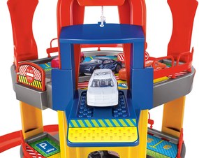 Kids World Stavebnice Garáž 3 patra Car Zone