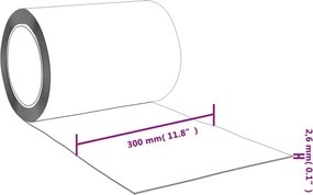 Závěs do dveří modrý 300 mm x 2,6 mm 25 m PVC 153874