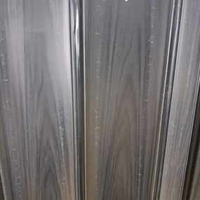 Skládací dveře 004 08 černý dub 90 cm - s poškozením