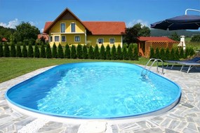 Bazén Planet Pool Exclusiv WHITE/Blue - samotný bazén 600x320x150 cm - Planet Pool