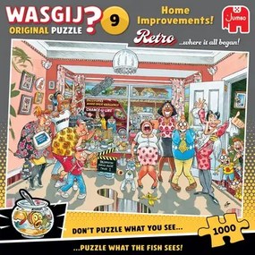 JUMBO Puzzle WASGIJ Retro Original 9: Domácí vylepšení! / 1000 dílků /