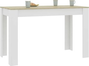 vidaXL Jídelní stůl 120 x 60 x 76 cm kompozitní dřevo [800432] Barva: šedá sonoma