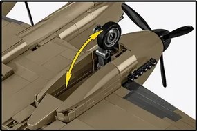 COBI 5777 Messerschmitt Bf 110C / Stavebnice / 578 dílků / 2 figurky /