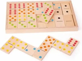 Bigjigs Toys Velké dřevěné domino / od 3 let