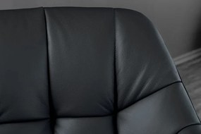 Designová otočná židle Vallerina černá