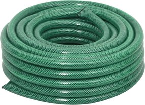 vidaXL Zahradní hadice zelená 0,75" 20 m PVC [154381]