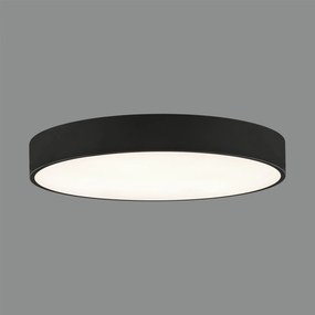 ACB Iluminacion Stropní LED svítidlo ISIA, ⌀ 60 cm, 55W, CRI90, CCT switch 3000-4000K Barva: Černá, Stmívání: DALI/PUSH