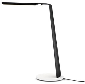 Stolní lampa Swan, více variant - TUNTO Model: dub, černě mořený, QI bezdrátová technologie
