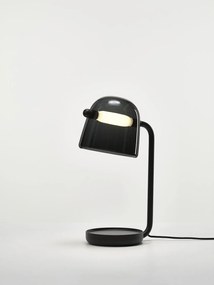 Stolní lampa Brokis Mona small table PC950, 5000K Kabel: Textilní bílý, Povrch Montury: Bílý matný komaxit, Barva skla: Opalín