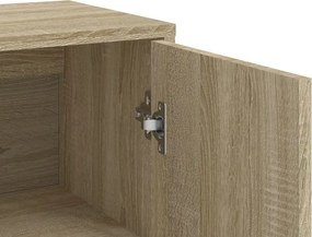 Příborníky 3 ks dub sonoma 60 x 31 x 84 cm kompozitní dřevo 3276576